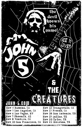 John-5-creatures-front-poster ︎ JOHN 5